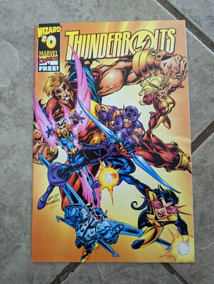 Thunderbolts #0 (1997 Series) Marvel Comics 'Wizard Mag Insert' VF/NM ...