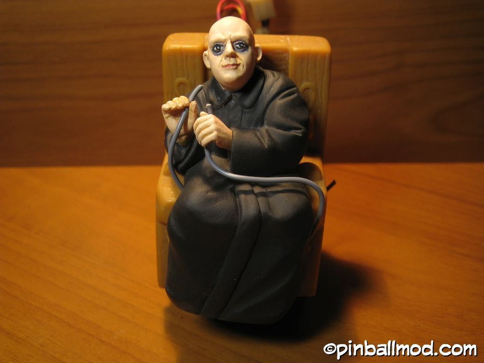 THE ADDAMS FAMILY PINBALL - UNCLE FESTER [flipper mod] | eBay