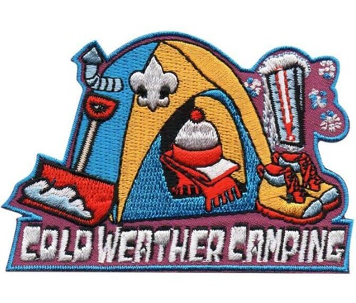 Boy Scouts of America BSA 3 inch COLD WEATHER CAMPING Activity Patches ...