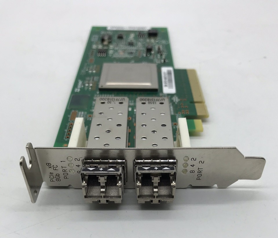 Sun QLogic Dual FC 8Gb Fibre Channel HBA Card QLE2562 371-4325 PCIe x8 ...