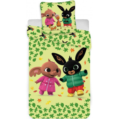 Bing & Friends Bedding set Toddler Reversible Duvet Cover Pillow Cotton ...