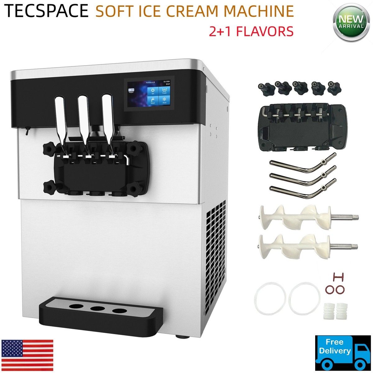 Softice New Arrival For Sale Mini Soft Ice Cream Machine Smart|