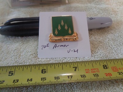 70th Armor V-21 Unit Crest, DI, DUI (DRAW#C4) | eBay