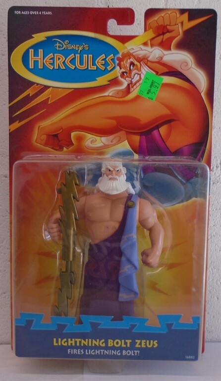 Zeus Throwing Lightning Bolt Disney