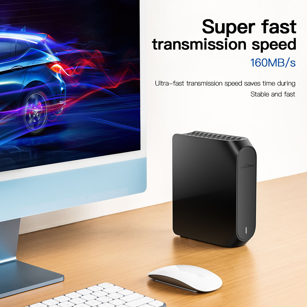 UnionSine External Hard Drive 8TB 10TB 12TB 16TB 18TB HDD USB3.2 ...