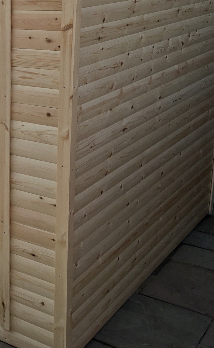 Log lap Timber Pine T&G Log Cladding Board Shed Summer house 4.2m NEW ...