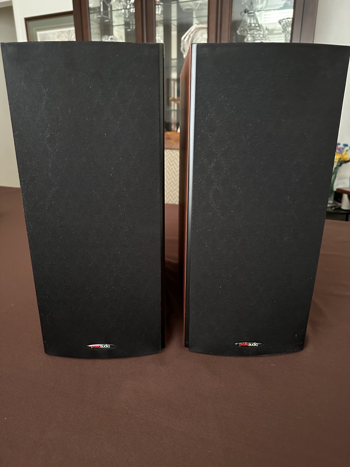 Vintage Polk Audio Monitor 40 Series II Woodgrain Bookshelf Speakers | eBay