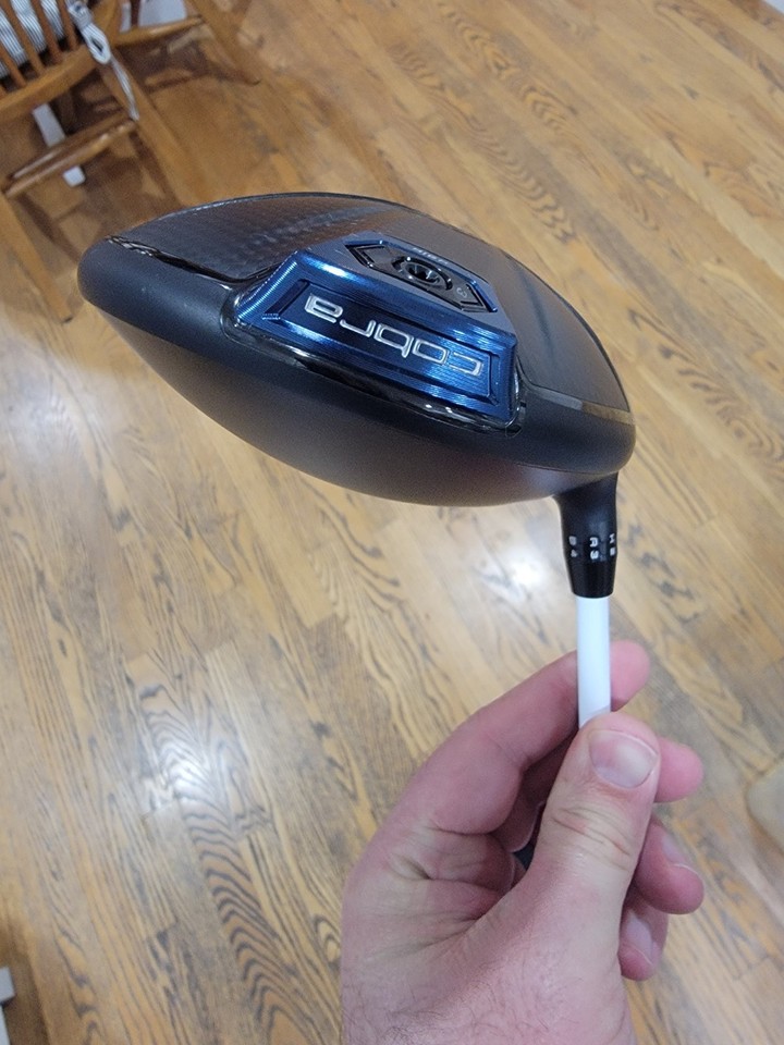 Cobra DS Adapt X 9 Degree Driver KBS PGW Stiff Shaft + HZRDUS Black ...