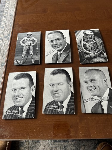 Nasa Astronauts Postcard Alan B. Shepard, Glenn, Cooper, Carpenter And ...
