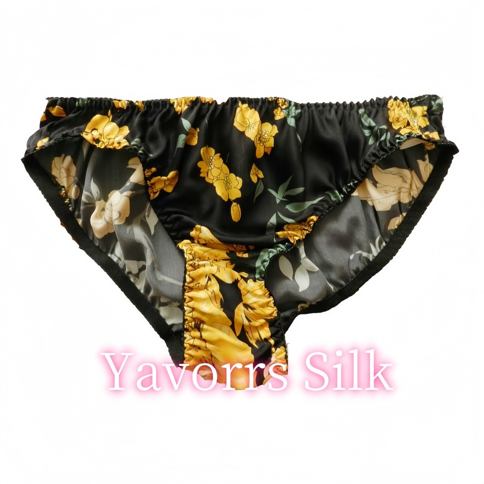 Yavorrs wholesale 10pcs 100% Silk Bikini Briefs/Panties Size S M L XL ...