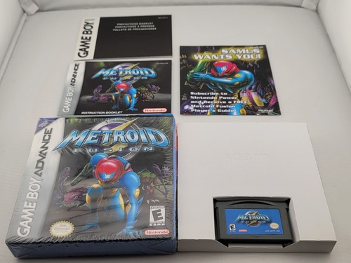 Metroid Fusion Nintendo GameBoy Advance GBA Complete In Box CIB MINT ...
