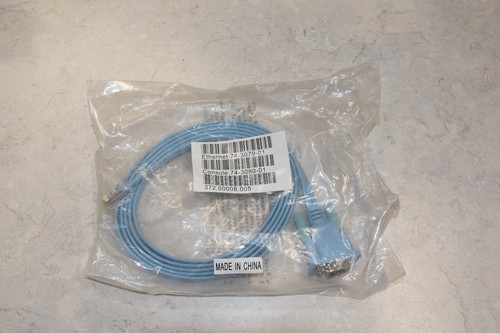 Genuine New Cisco Console Rollover Cable DB9 Serial Male to RJ-45 74 ...