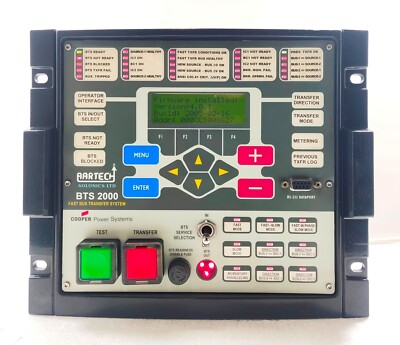 COOPER POWER SYSTEM AARTECH SOLONICS LTD BTS 2000 FAST BUS TRANSFER ...