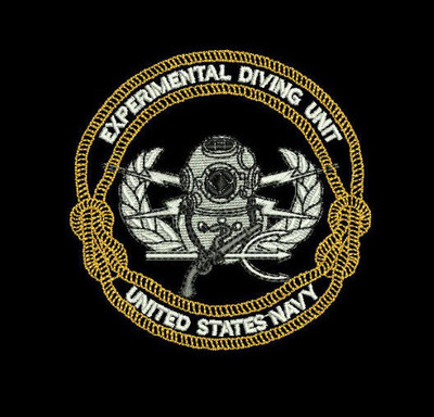USN US Navy Experimental Diving Unit Embroidered Polo Shirt | eBay