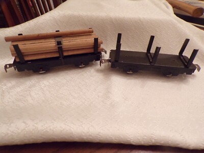 VTG Marx Train Logging Cars | eBay