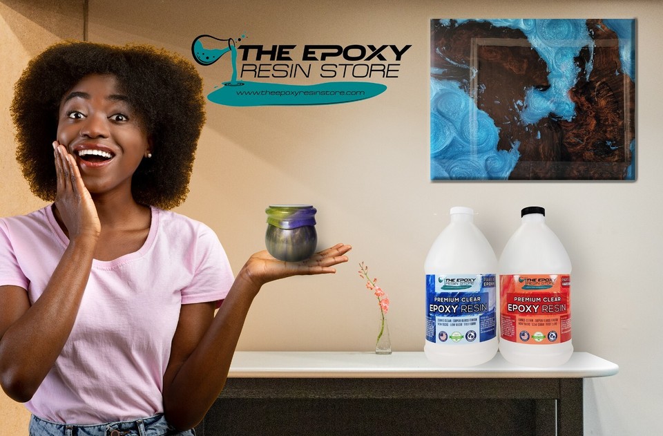 Epoxy Resin Store, two part kit, easy mixing, crafts, tabletop epoxy- 1 ...