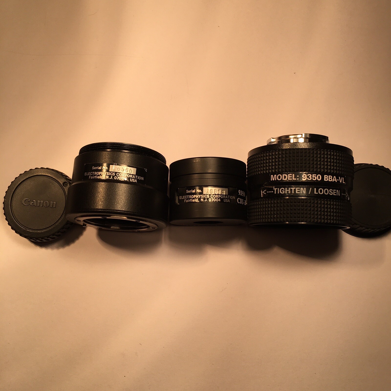 Electrophysics Sofradir Astroscope Night Vision 9350 3-pc Lens Camera ...