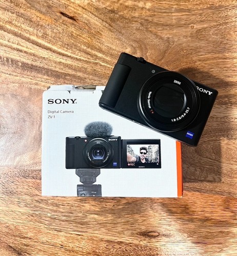 Sony Cyber-Shot ZV-1 (DCZV1/B) 20.1MP Compact Digital Vlog Camera ...