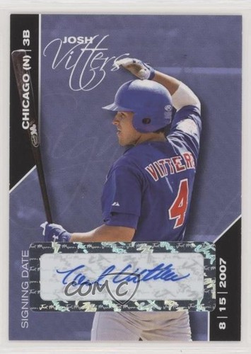 2008 Just Minors Signing Date Auto /5 Josh Vitters #73 Auto | eBay