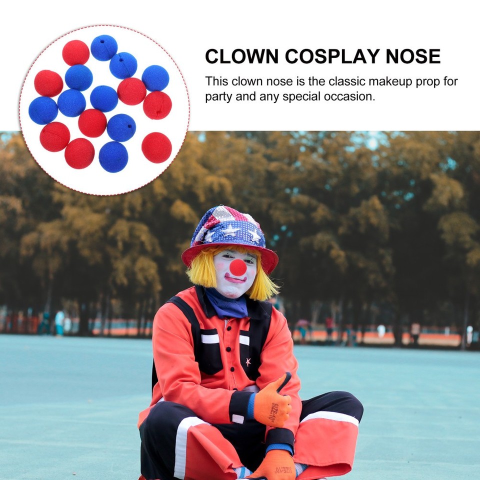 40pcs Funny Sponge Clown Professional Party Props Stage Props for ...