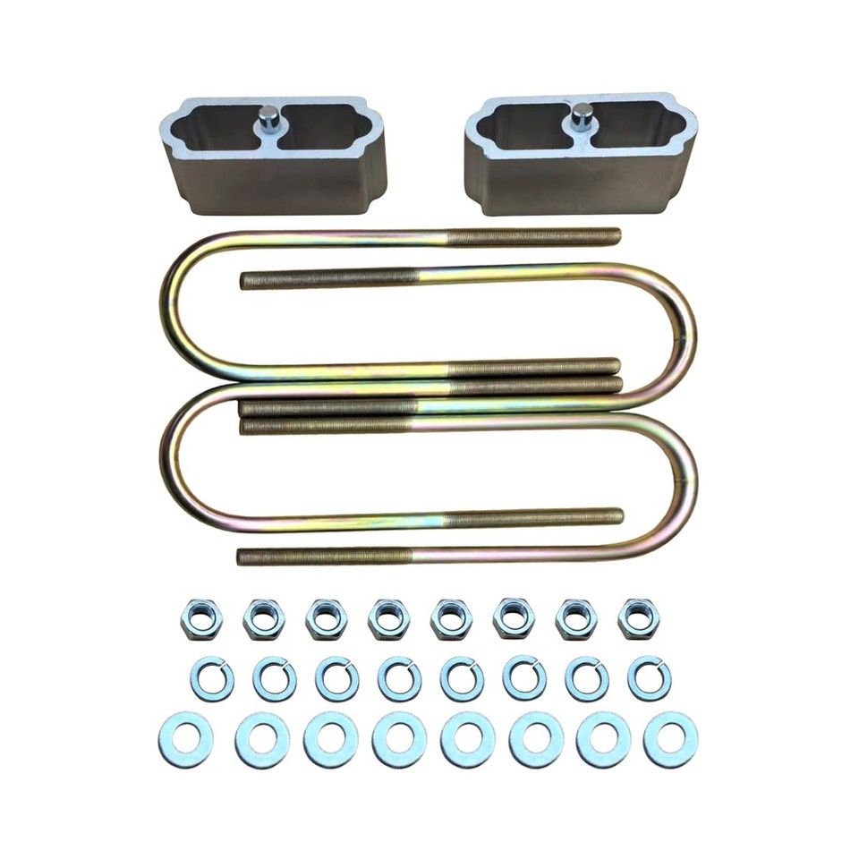 2" Drop Lowering Blocks U Bolts Complete Kit for 1955 - 1957 Chevy ...