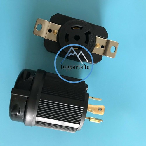 NEMA L21-20P Locking Plug Plug Rated L21-20R Connector Set 20A 120/208V ...