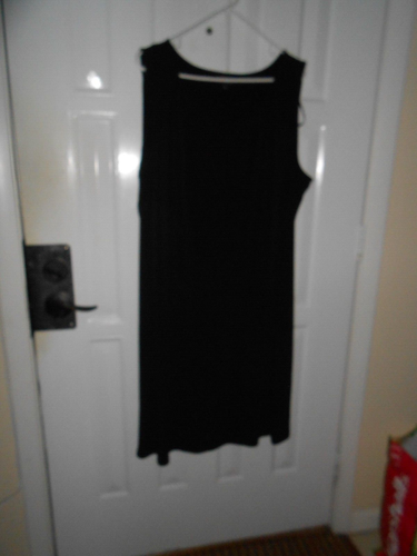 JM Studio by John Meyer Black XXXL Sleeveless Dress 95 Polyester 5 ...