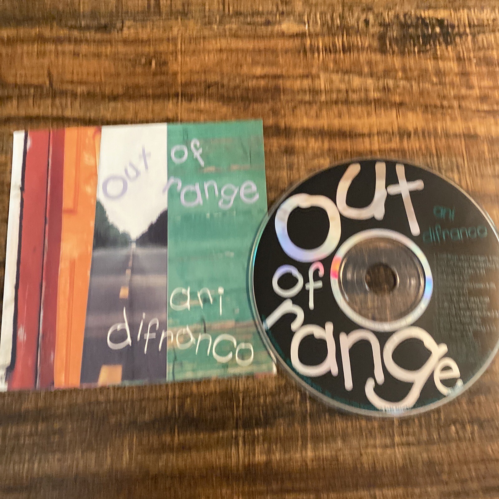 Out Of Range - Music CD - Ani DiFranco - *NO CASE* 748731700621| eBay