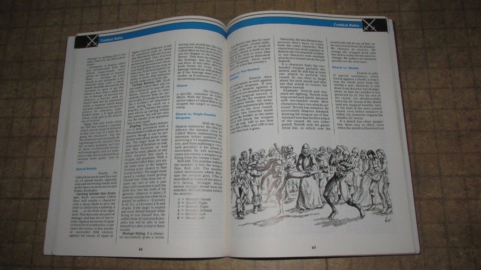 Dungeons & Dragons Complete Handbook Thief Fighter Priest Wizard ...