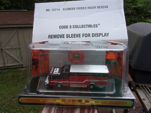 Code 3 Elsmere Pierce Heavy Rescue Squad 33 The Pride of Bethlehem ...