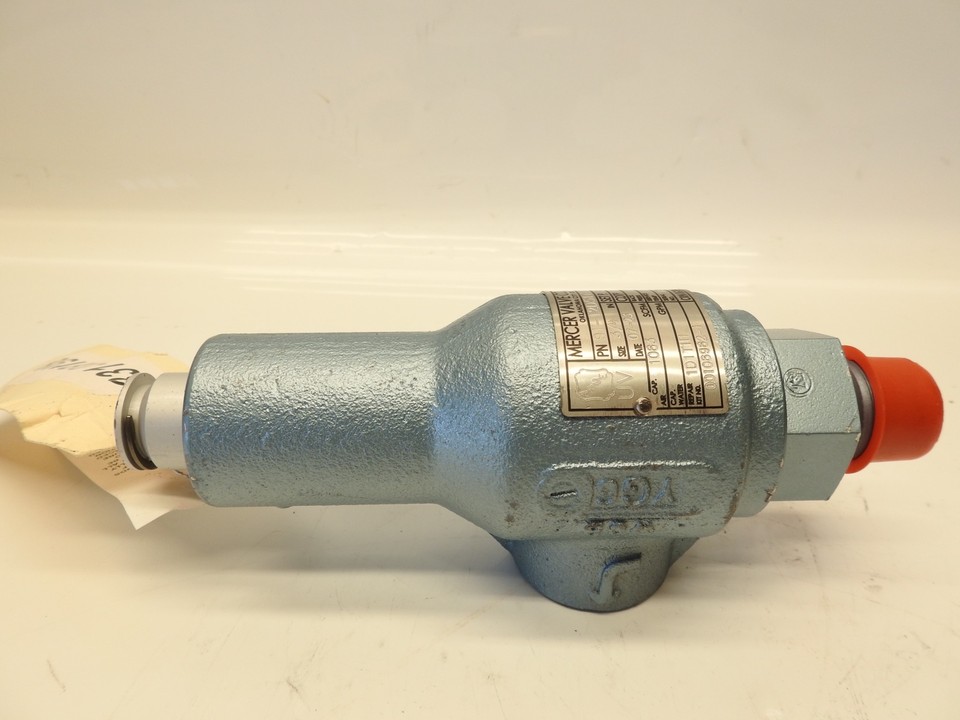 Mercer 9112D51T11I1 Safety Relief Valve 3/4" 525 PSI | eBay