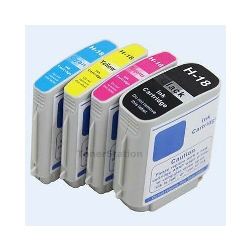 5x INK Cartridge for HP18 18 BK/C/M/Y HP Officejet Pro L7380 L7580 ...