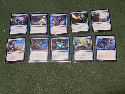 MTG Instant x10 (CARD DRAW-BLUE ONLY)Revolutionary Rebuff/Memory Drain ...