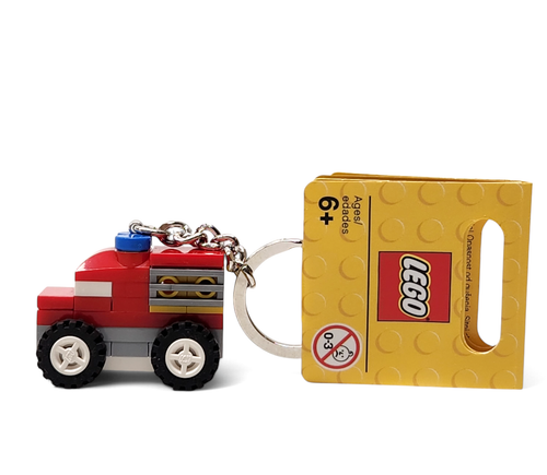 Lego Firetruck Fire Truck Engine Firefighter Keychain Key Ring 850952 ...