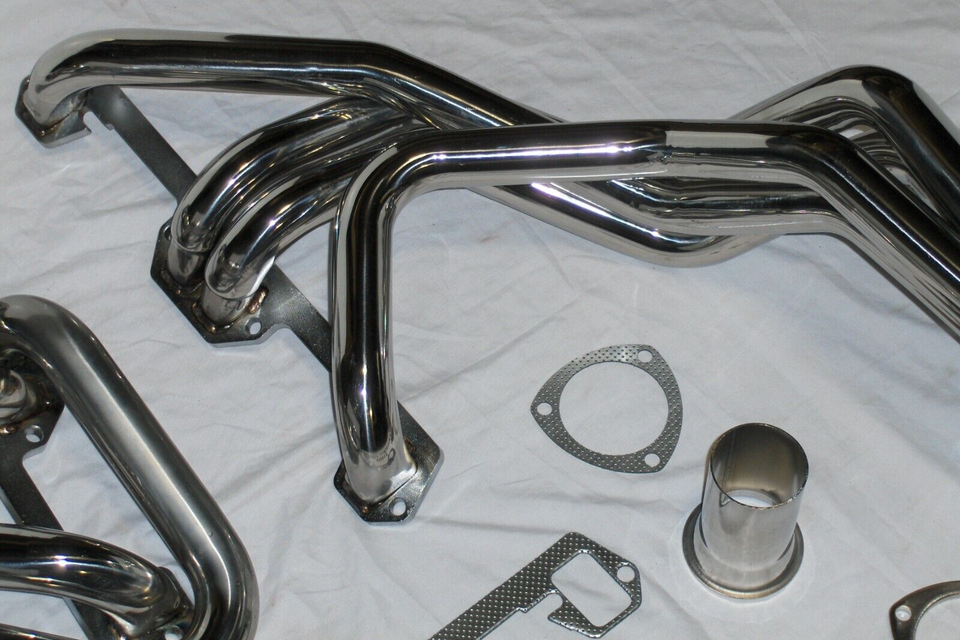 Dodge Plymouth Mopar A B E Body 318 340 360 Stainless Steel Exhaust Headers