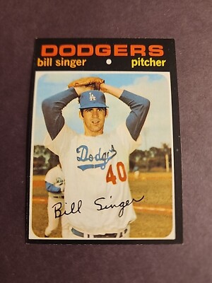 1971 TOPPS # 145 BILL SINGER | eBay