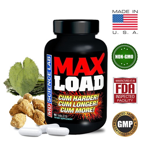 MD Science Lab Max Load - Horny Goat Weed, L-Arginine, Maca, Tribulus ...