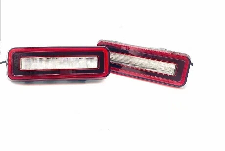 2Pcs Fit for Defender 90 110 130 2020-2023 LED Rear Bumper Reflector ...