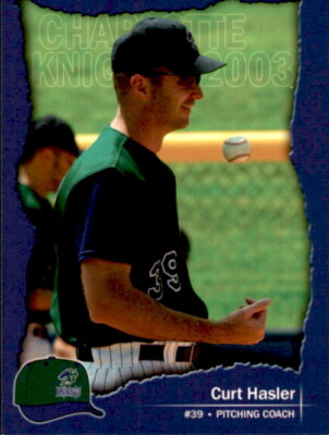 2003 Charlotte Knights Choice 26 Curt Hasler South Bend Indiana IN ...