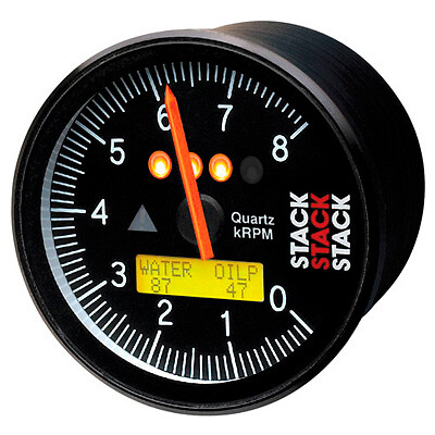 Stack ST700 Dash Display System Speedometer / Tachometer - Black / 0-8000 rpm | eBay UK
