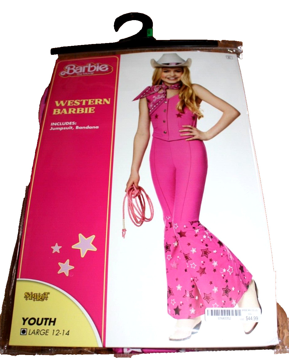 Spirit Barbie The Movie Girl Western Barbie Costume S… - Gem