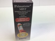 2 Boxes of Primatene 1 Mist Asthma Relief Inhaler 160 Metered Exp 2020 ...