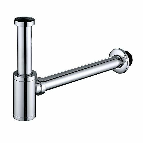 ONECE Siphons - Sifone a tubo, regolabile in altezza, 1-1/4, per lavabo ...