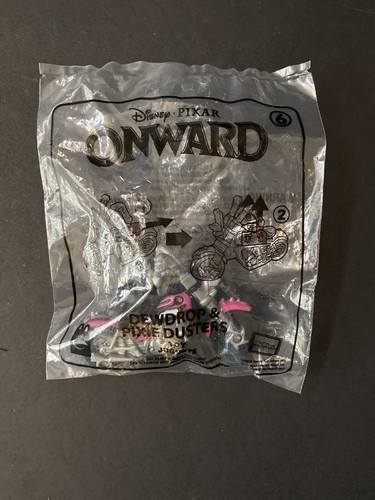 McDonald’s Disney Pixar Onward Dewdrop & Pixie Dusters Toy 6 Motorcycle ...