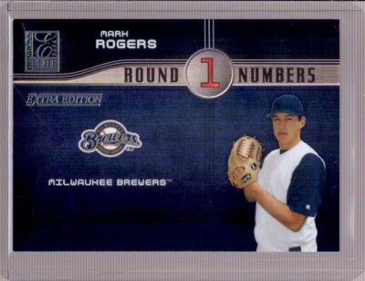 MARK ROGERS 2004 Donruss Elite Extra Ed. Round Numbers #RN-27 RC Insert ...