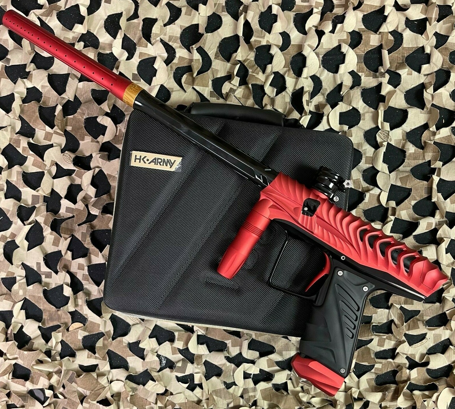 NEW HK Army VCOM Ripper Paintball Gun - Dust Red/Black | eBay