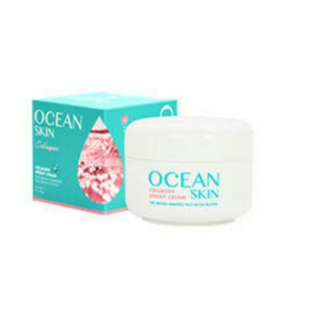 OCEAN SKIN Collagen Speedy Cream skin looks younger lustrous hydrated ...