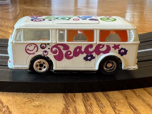 Tyco Pro VW Peace Bus Slot Car | eBay
