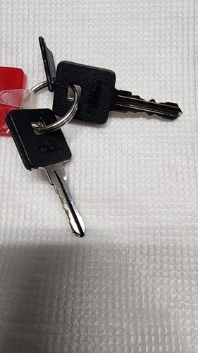 BRAND NEW KEYS Black Replacement Key Harley Davidson Sportster #7144D ...