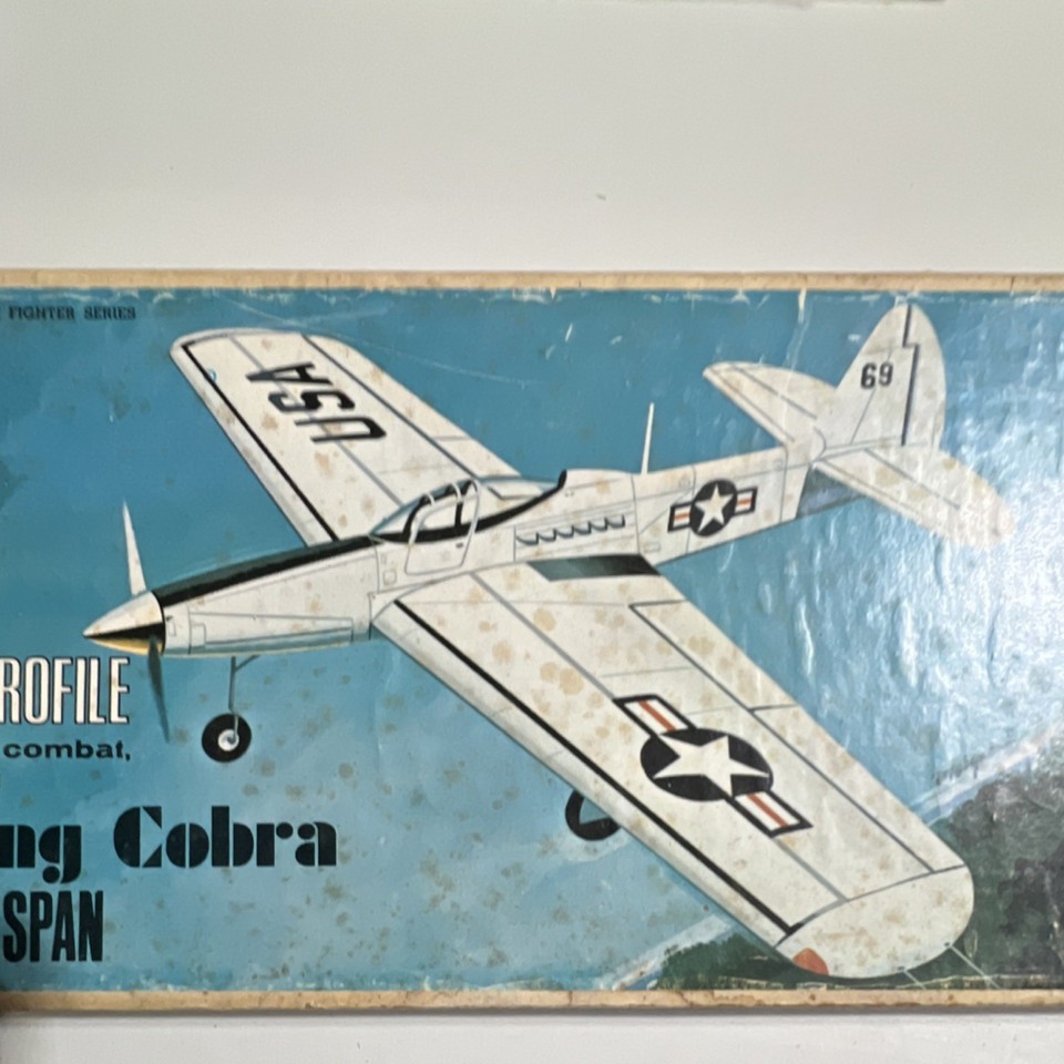 Midwest Products Co. P-63 King Cobra Control Line Kit 48” WS | eBay
